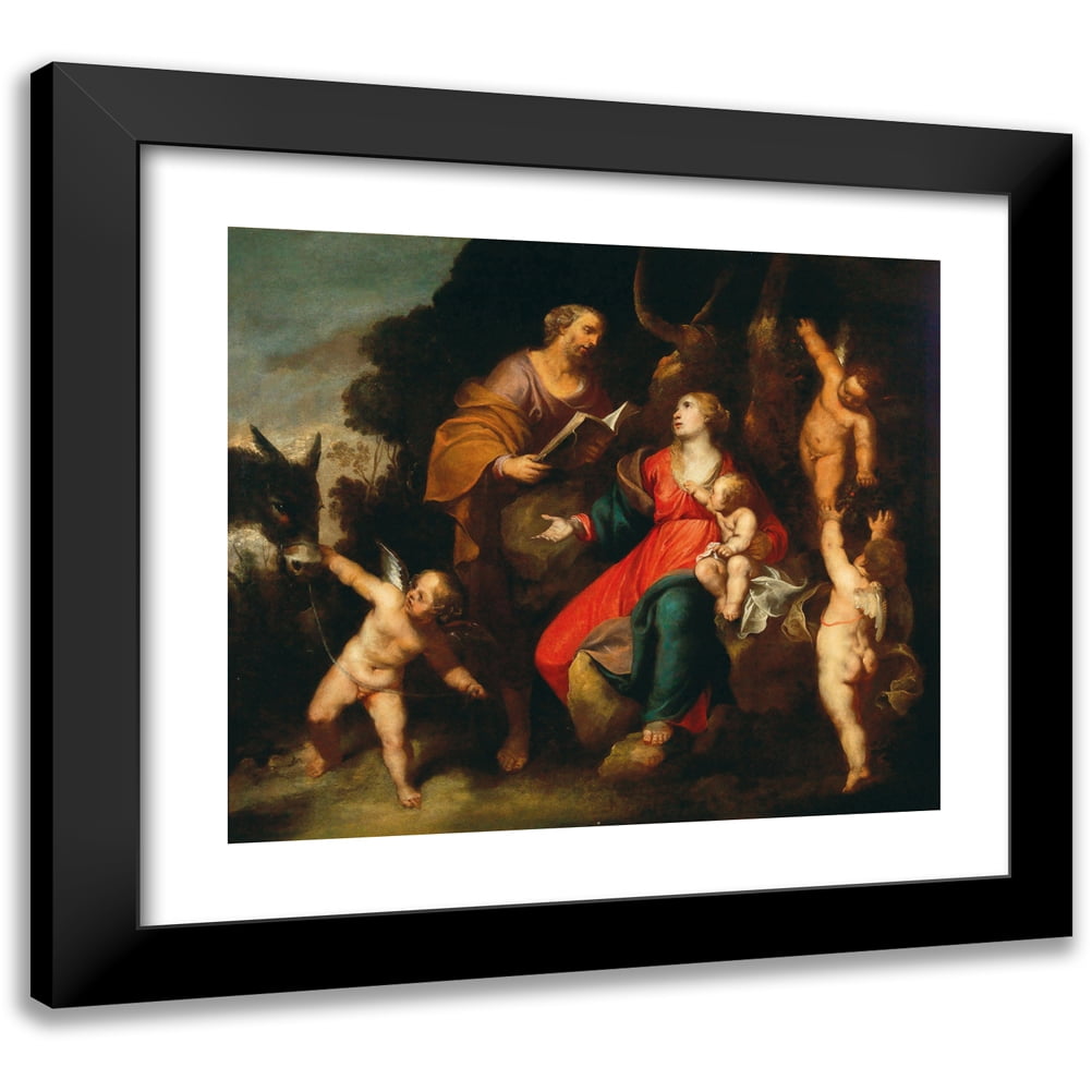 Anton Maria Vassallo 17x15 Black Modern Framed Museum Art Print Titled ...