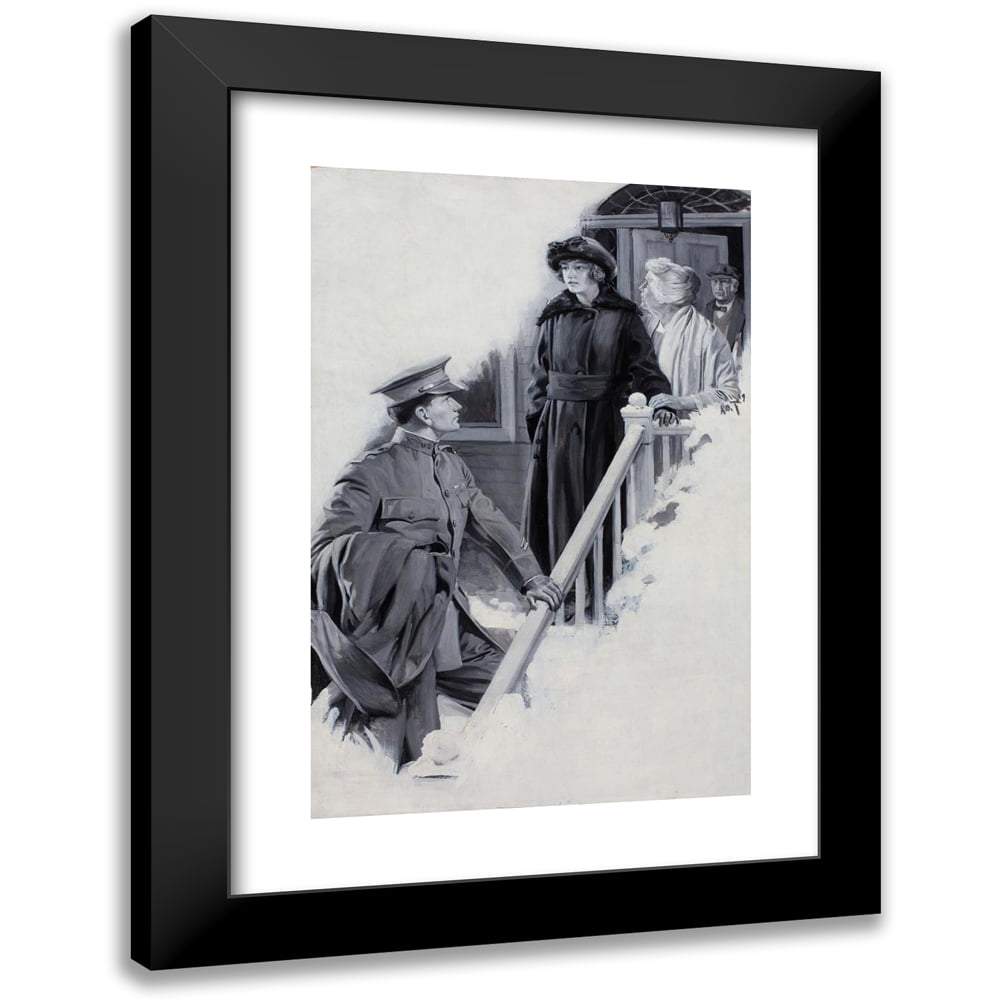 Anton Otto Fischer 13x18 Black Modern Framed Museum Art Print Titled ...