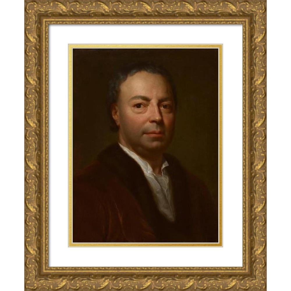 Anton Raphael Mengs 11x14 Gold Ornate Wood Frame and Double Matted ...