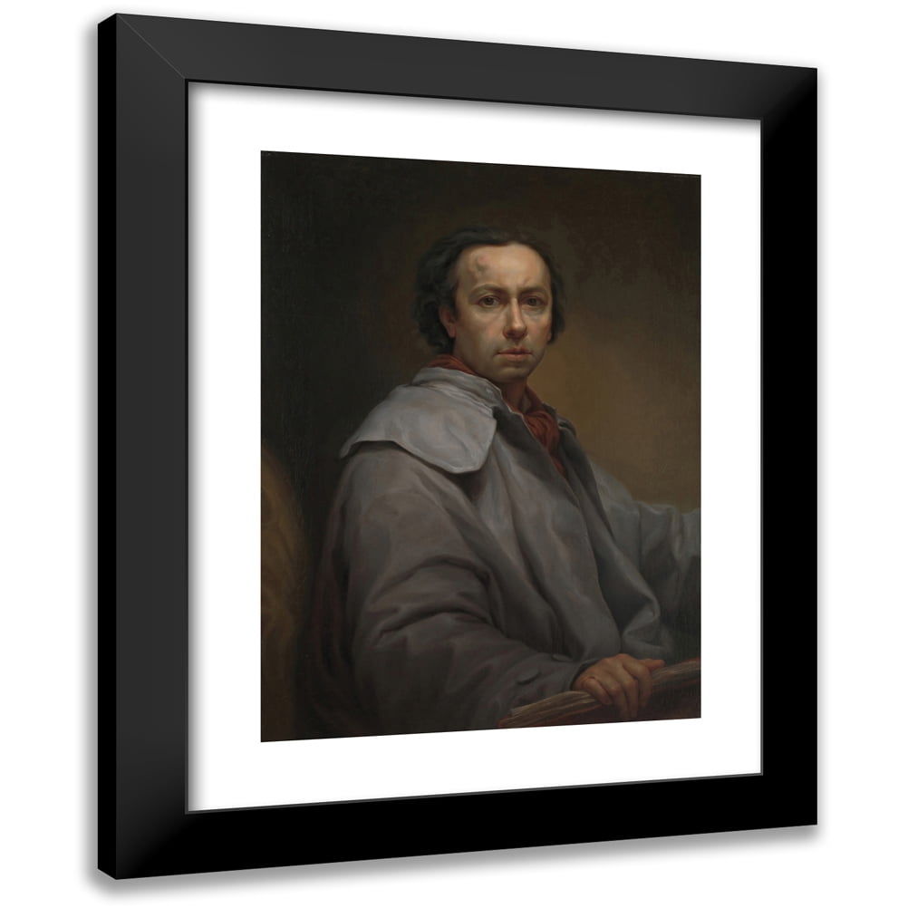 Anton Raphael Mengs 14x18 Black Modern Framed Museum Art Print Titled ...