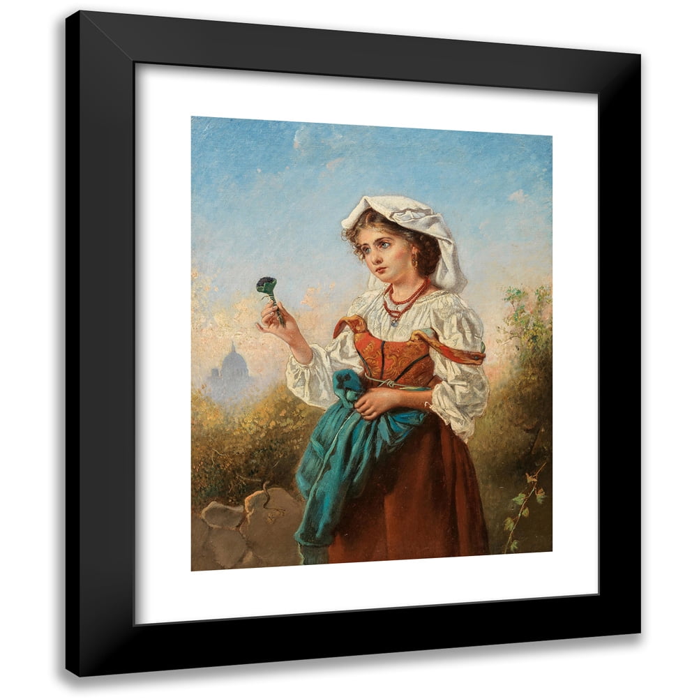 Anton Romako 15x18 Black Modern Framed Museum Art Print Titled - An ...