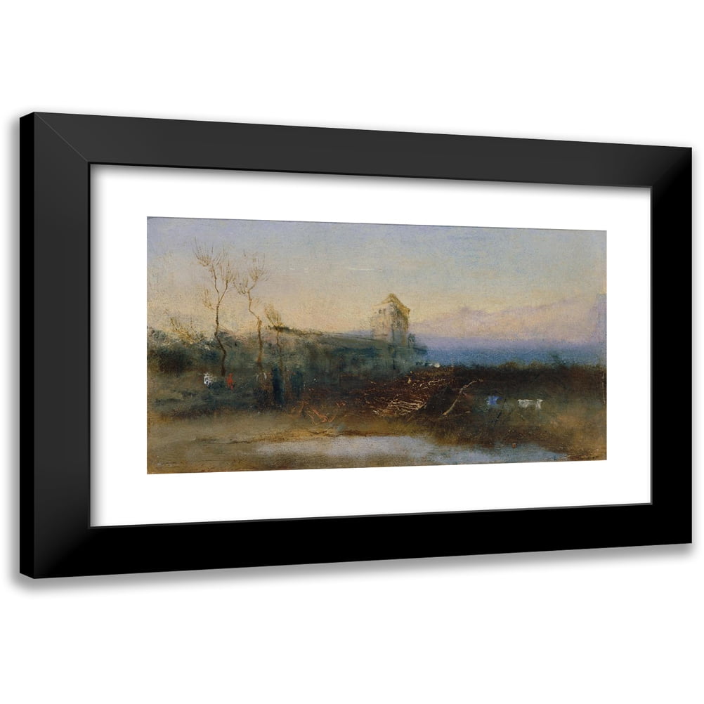 Anton Romako 18x12 Black Modern Framed Museum Art Print Titled ...