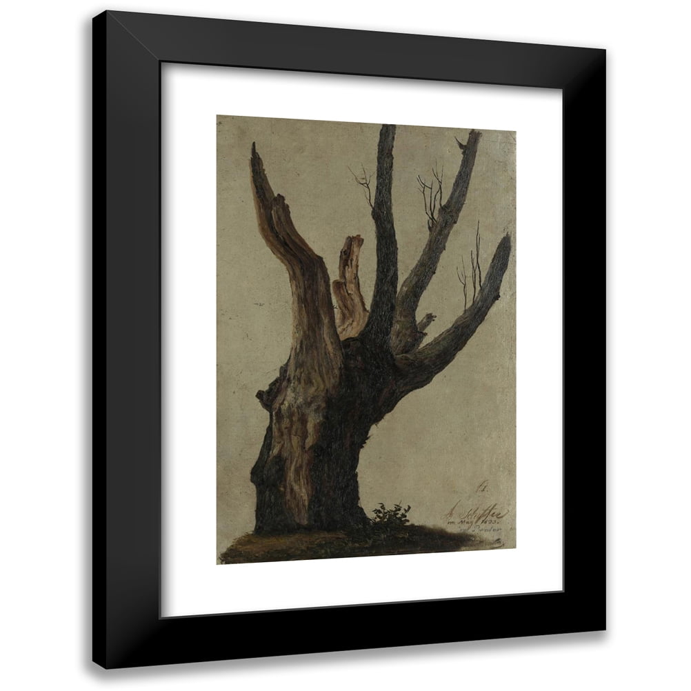 Anton Schiffer 17x24 Black Modern Framed Museum Art Print Titled - Tree ...