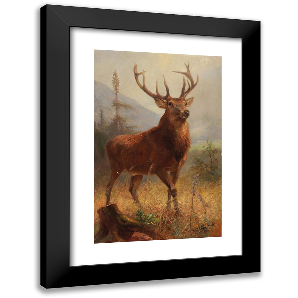 Anton Weinberger 17x24 Black Modern Framed Museum Art Print Titled ...