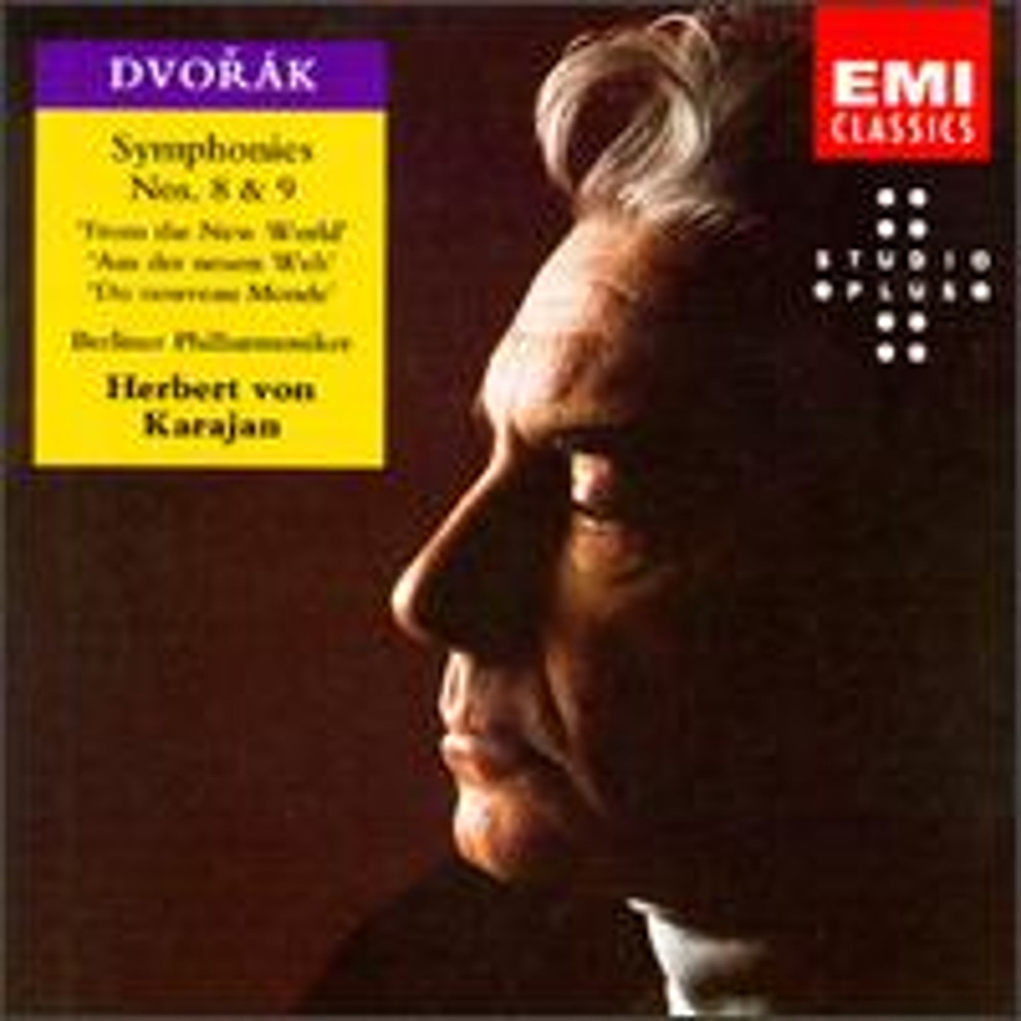 Pre-Owned Anton√≠n Dvor√°k: Symphonies Nos. 8 & 9 (CD 0077776432526) by Berlin Philharmonic ...