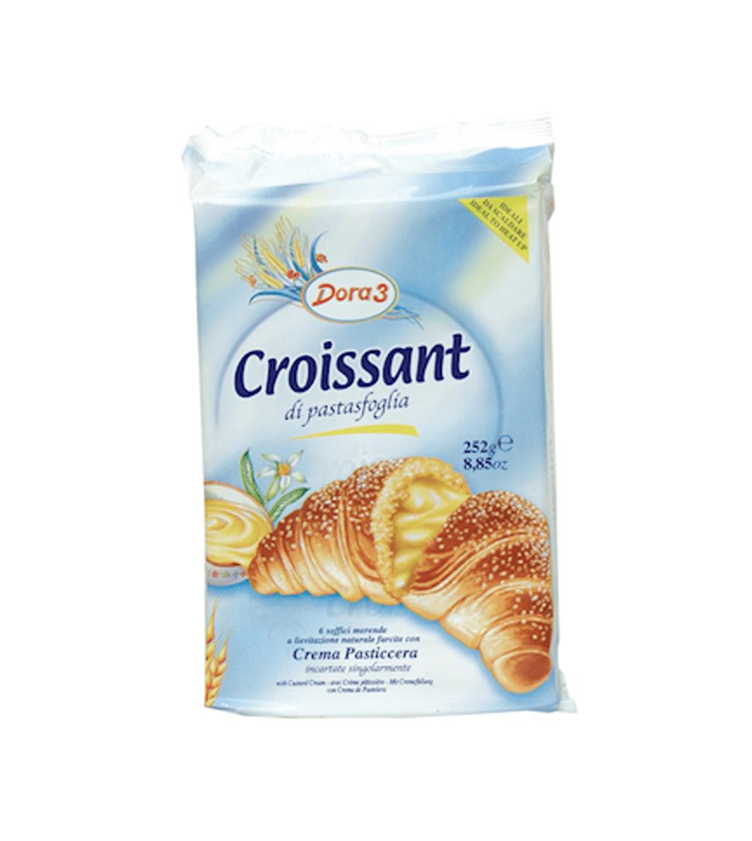 Antonelli Croissants With Pastry Cream 400G - Delicious Pastry Filled ...