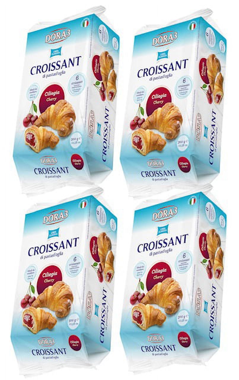 Antonelli DORA3 Croissant Cherry 300g/each- 4 Pack of 6 in each - Walmart.com