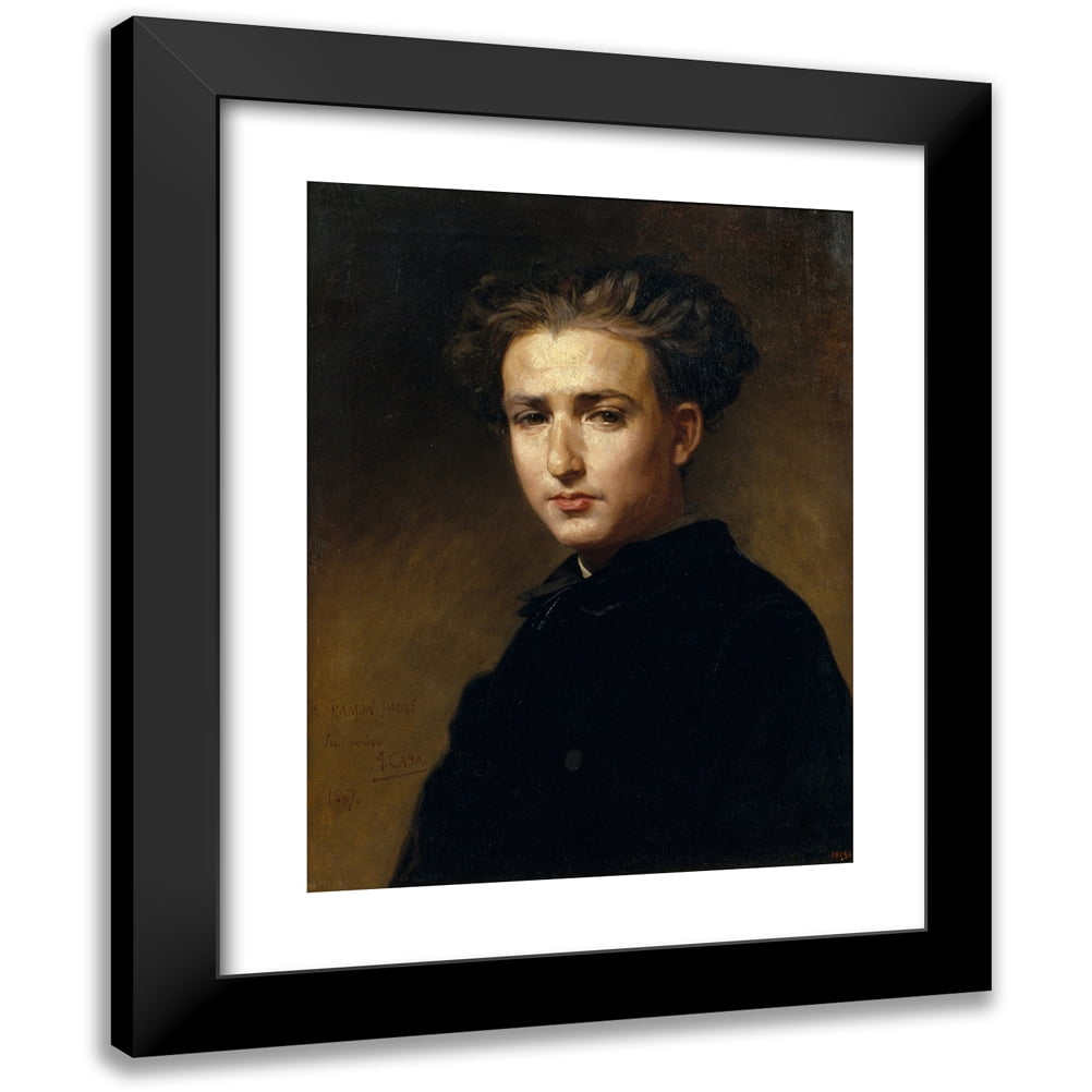 Antoni Caba 19x24 Black Modern Framed Museum Art Print Titled ...