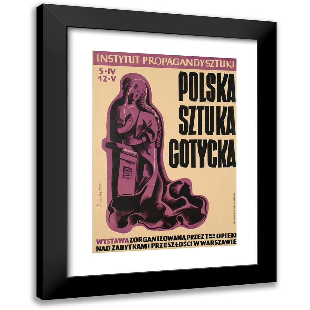 Antoni Wajwód 11x14 Black Modern Framed Museum Art Print Titled ...