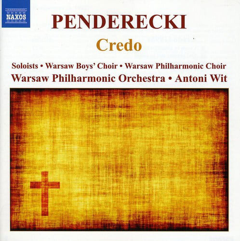 Antoni Wit - Credo - Music & Performance - CD - Walmart.com
