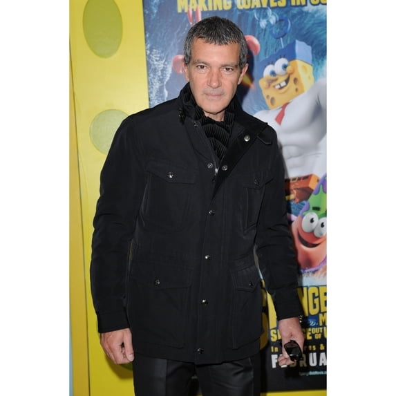 Antonio Banderas At Arrivals For The Spongebob Movie Sponge Out Of ...