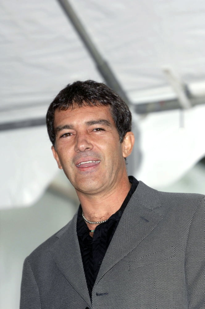 Antonio Banderas At The Induction Ceremony For Star On The Hollywood ...