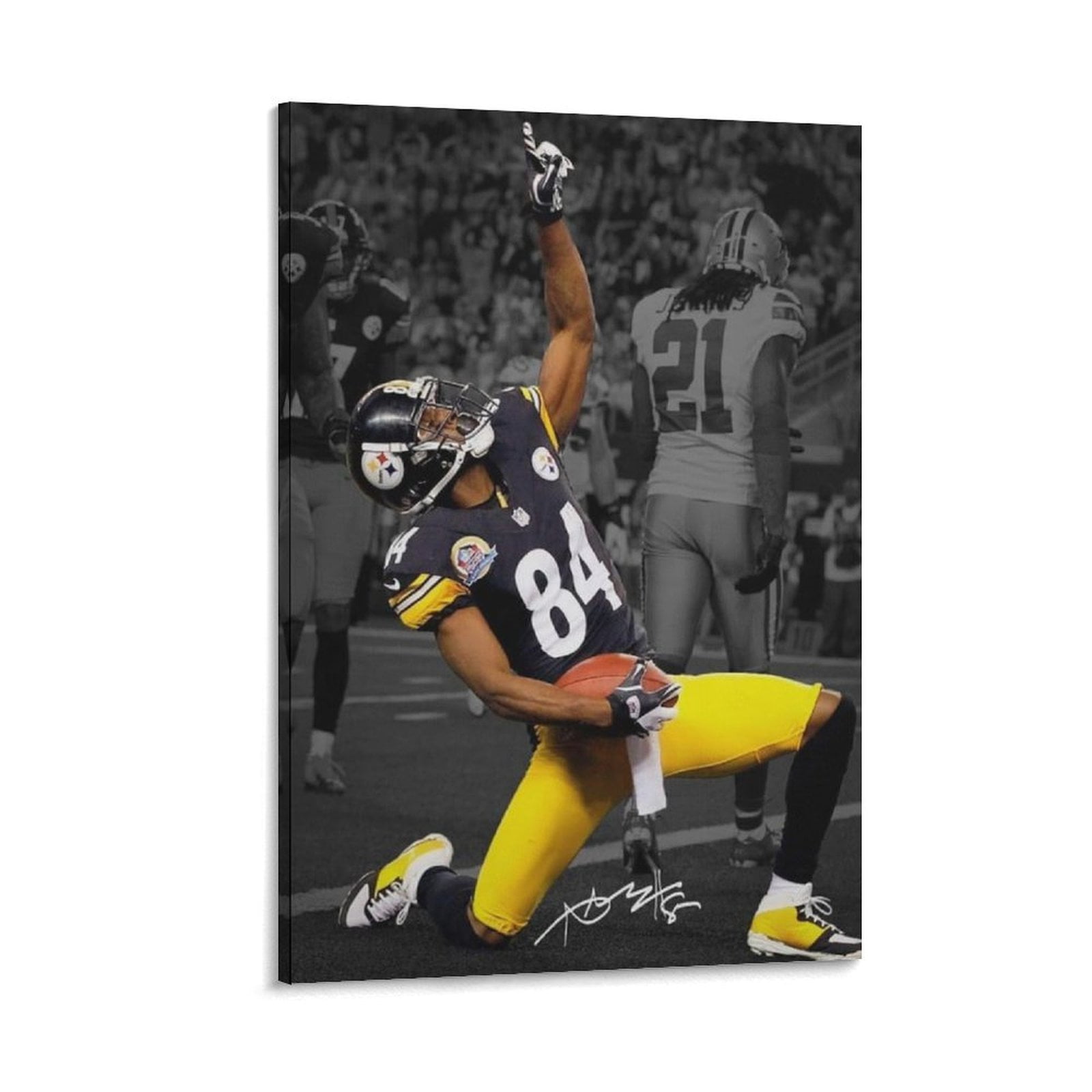 Antonio Brown Canvas Poste Canvas Art Poster and Wall Art Picture Print ...