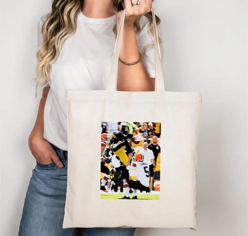 Antonio Brown Kicking Punter Football Meme TOTE BAGS - Walmart.com