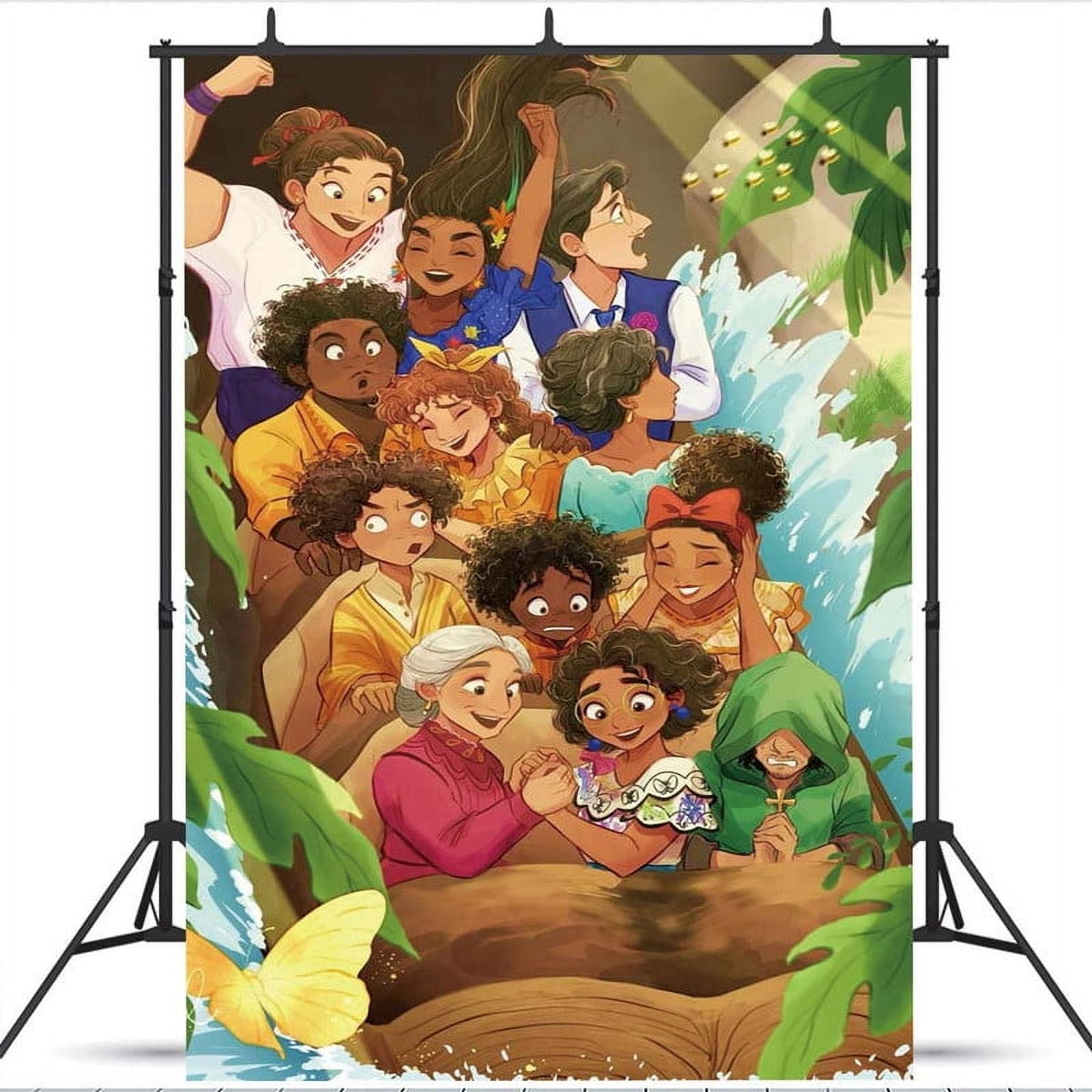 Antonio Encanto Party Supplies Background Backdrop Taspestry Banner ...