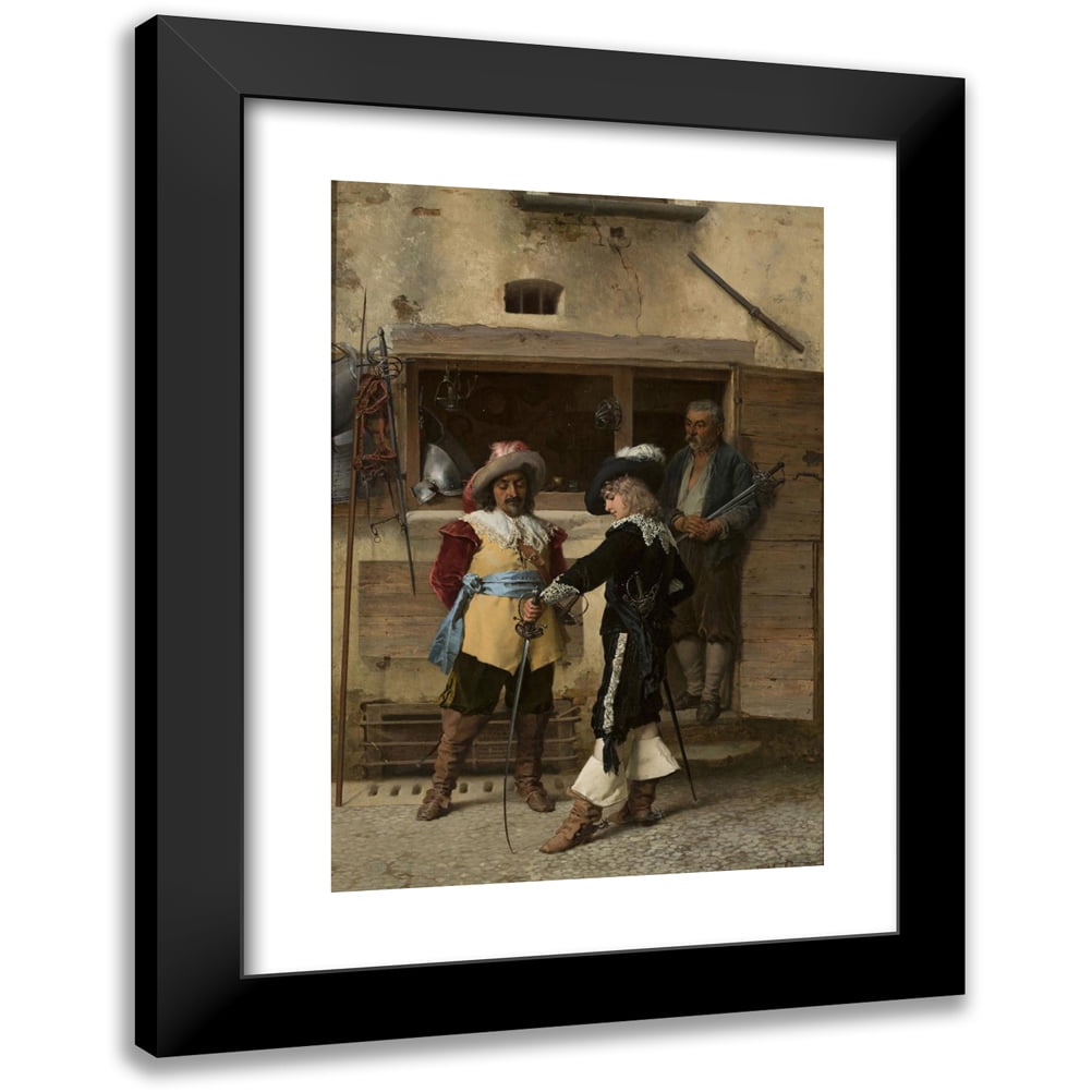 Antonio Ermolao Paoletti 11x14 Black Modern Framed Museum Art Print ...