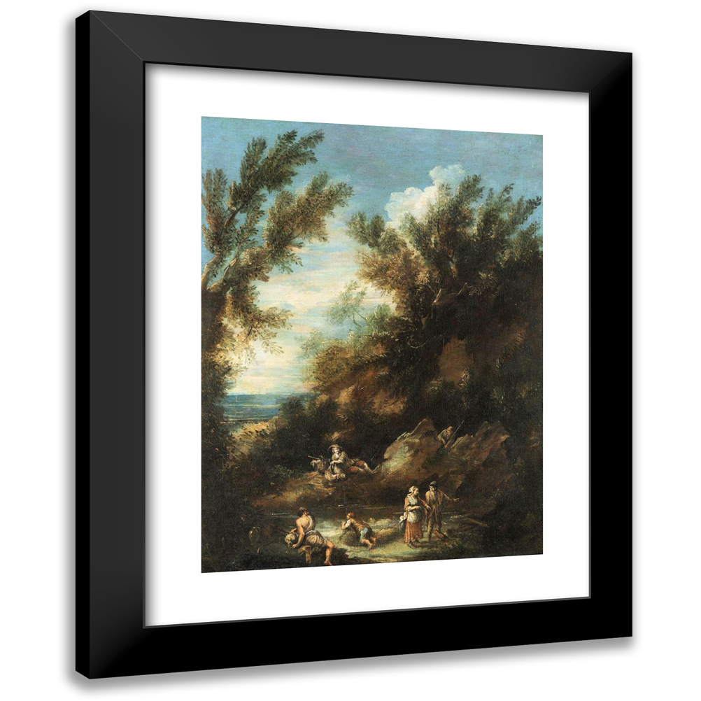 Antonio Francesco Peruzzini 11x14 Black Modern Framed Museum Art Print ...