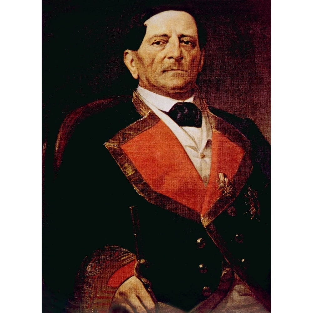 Antonio Lopez De Santa Anna History Poster Print - Walmart.com