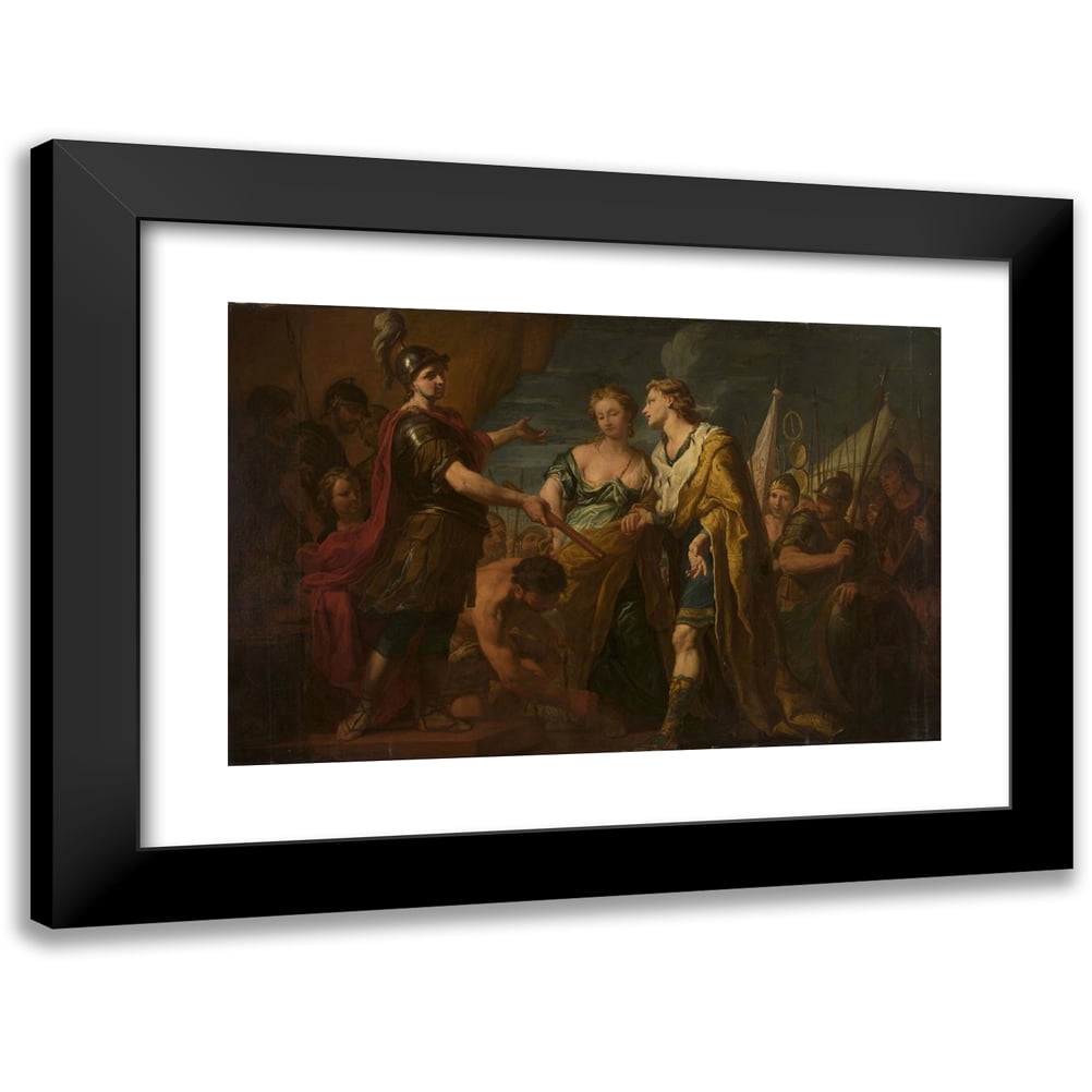Antonio Molinari 18x13 Black Modern Framed Museum Art Print Titled ...