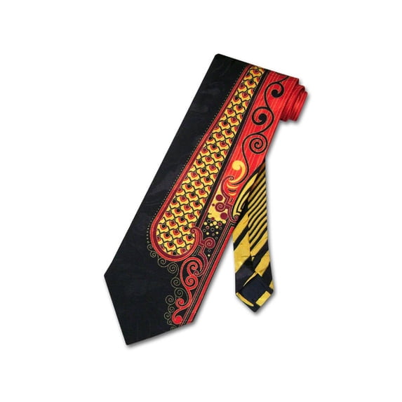 Antonio Ricci SILK NeckTie Made in ITALY Geometric Design Men's Neck ...