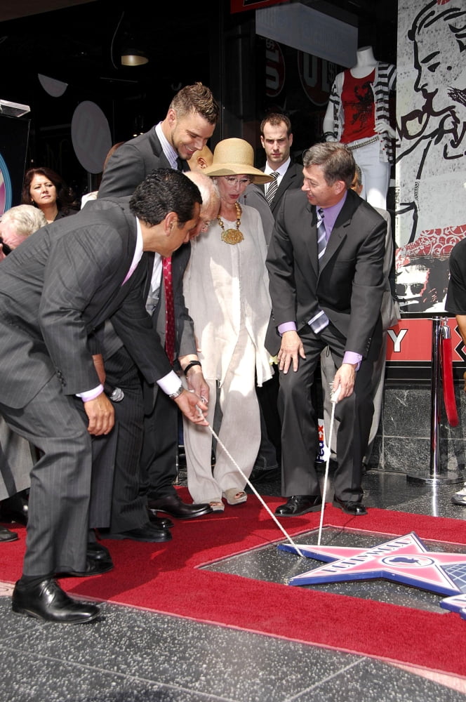 Antonio Villaraigosa Johnny Grant Ricky Martin Rita Moreno Leron Gubler At The Induction ...