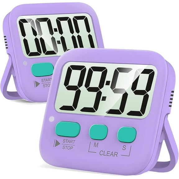 Kitchen Timers for Cooking with Count Up Countdown Timer Digital Timer ...