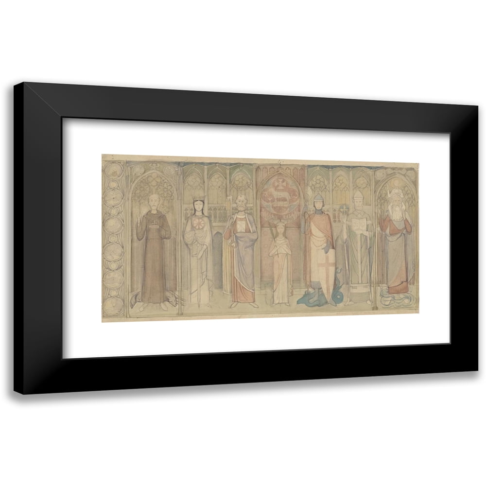 Antoon Derkinderen 24x15 Black Modern Framed Museum Art Print Titled ...