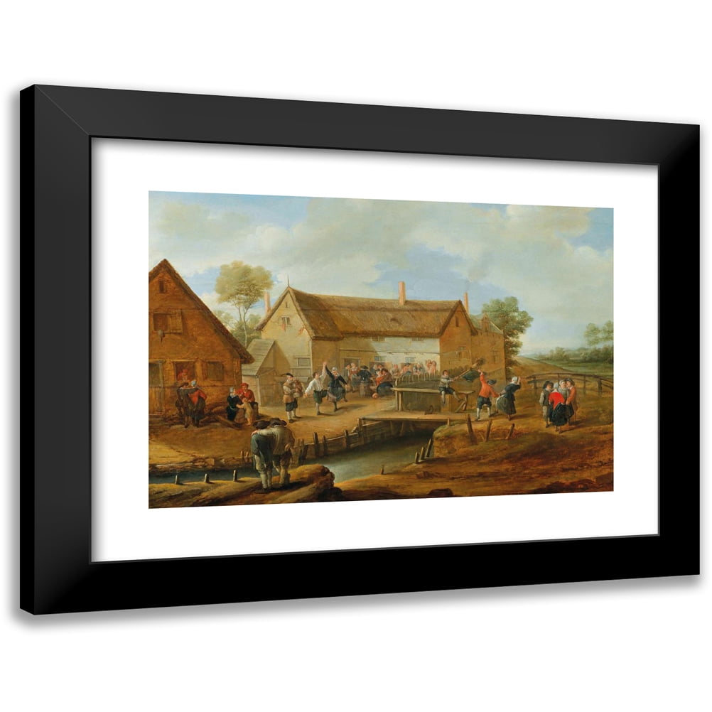 Antoon Overlaet 14x11 Black Modern Framed Museum Art Print Titled - A ...