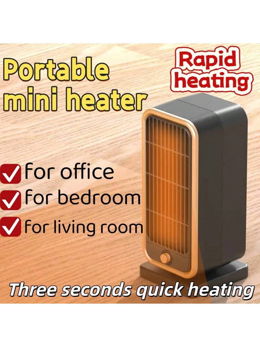 Antosun Space Heater Indoor, 25" 11.5ft/S Fast Portable Room Heater ...