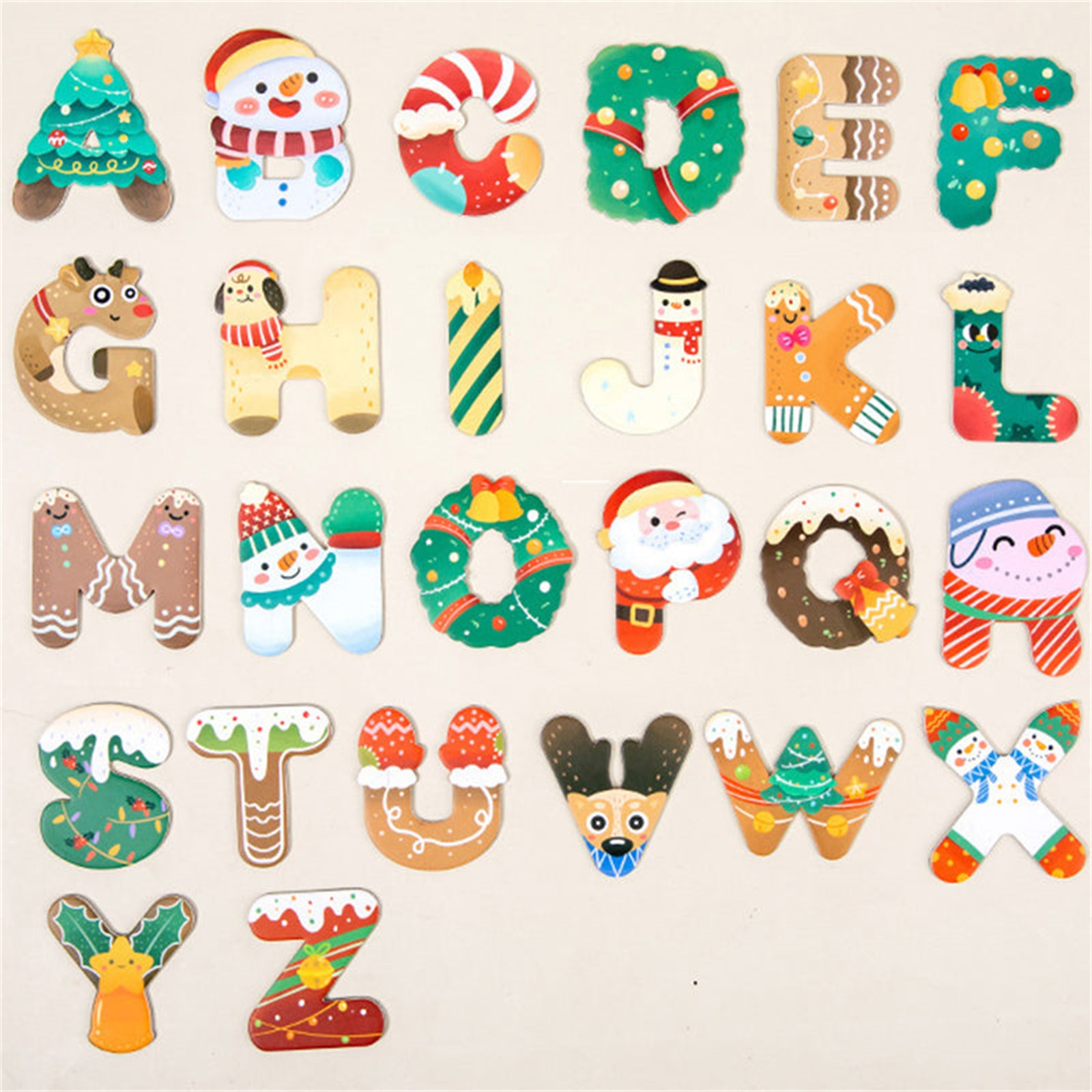 Antqov Magnetic Letters, Alphabet Magnets for Children, Cute Magnets ...