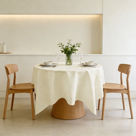 Antqov Tablecloth 35" Colorful Round Tablecloths Washable Table Cloth ...