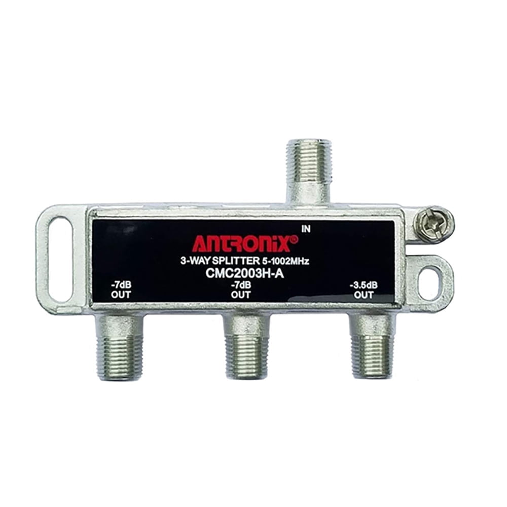 Antronix CMC2003H-A 3-Way Horizontal Splitter -3.5dB -7dB 5-1002 MHz ...