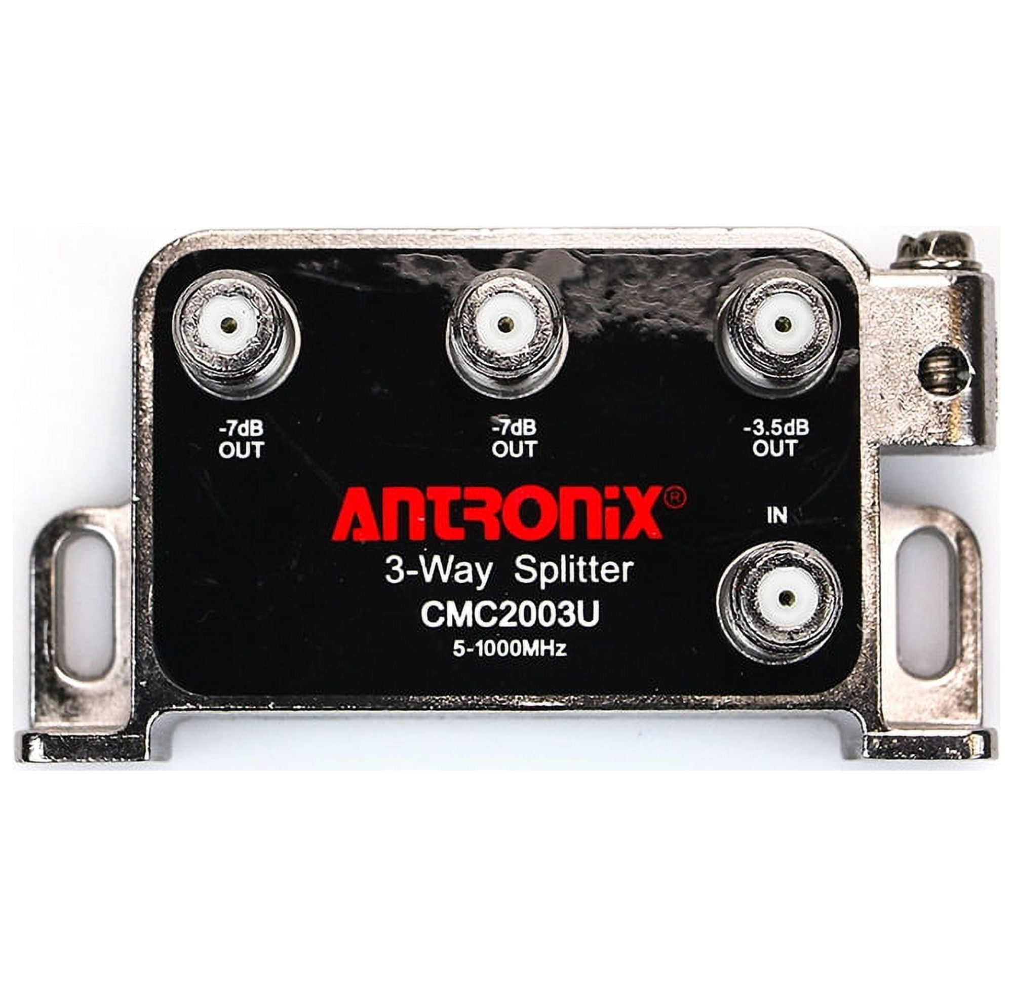 Antronix CMC2003U 3-Way Universal MoCa Splitter -3.5dB -7dB 5-1002 MHz ...