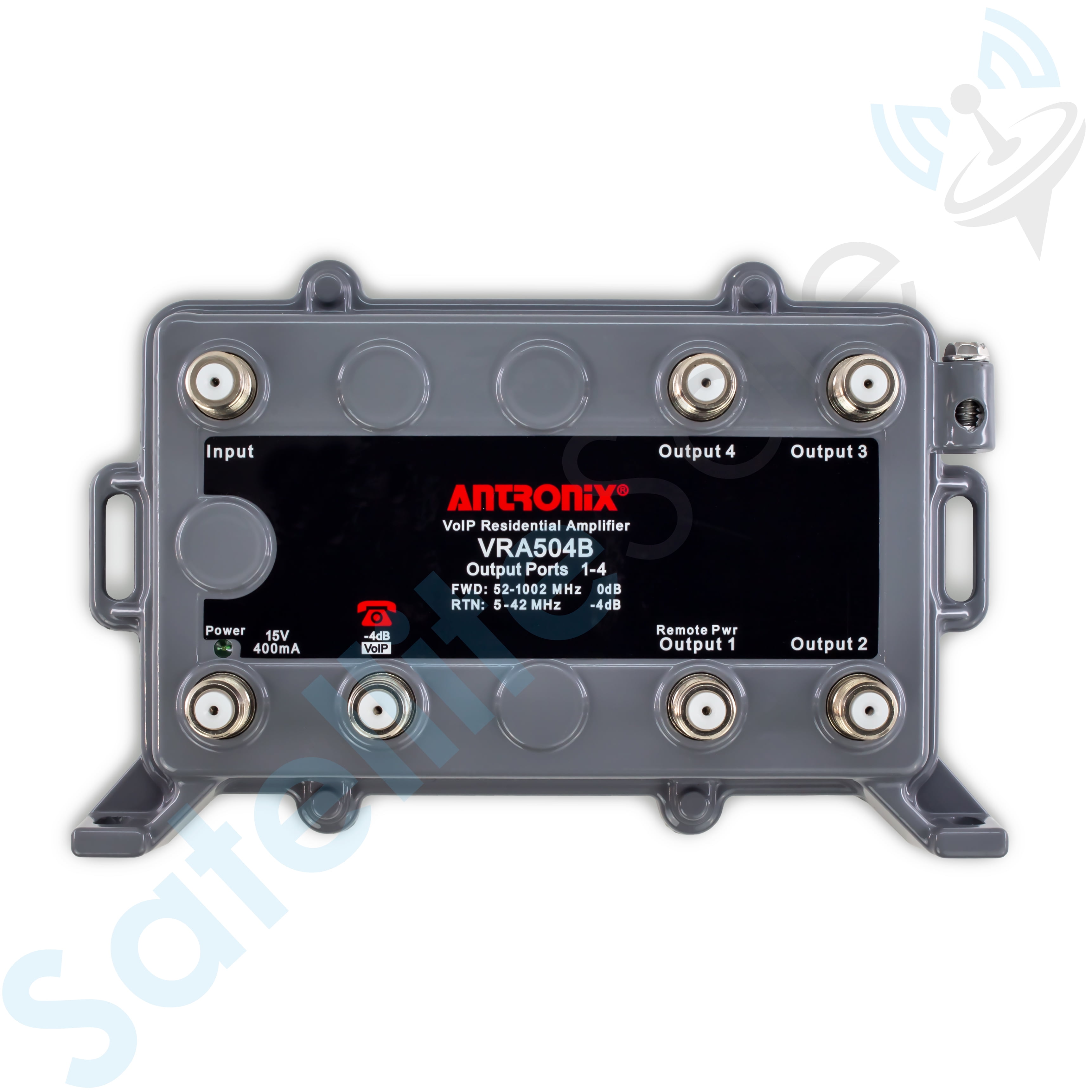 Antronix VRA504B/ACP VoIP Integrated Residential Amplifier 4+1P Kit by ...