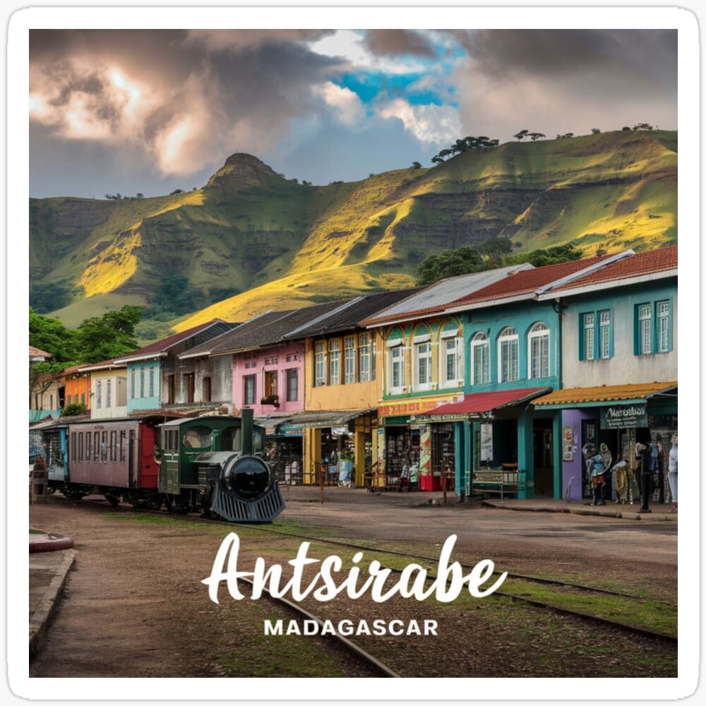 Antsirabe,Madagascar Sticker Phone Decal Water Bottle Stickers Car ...