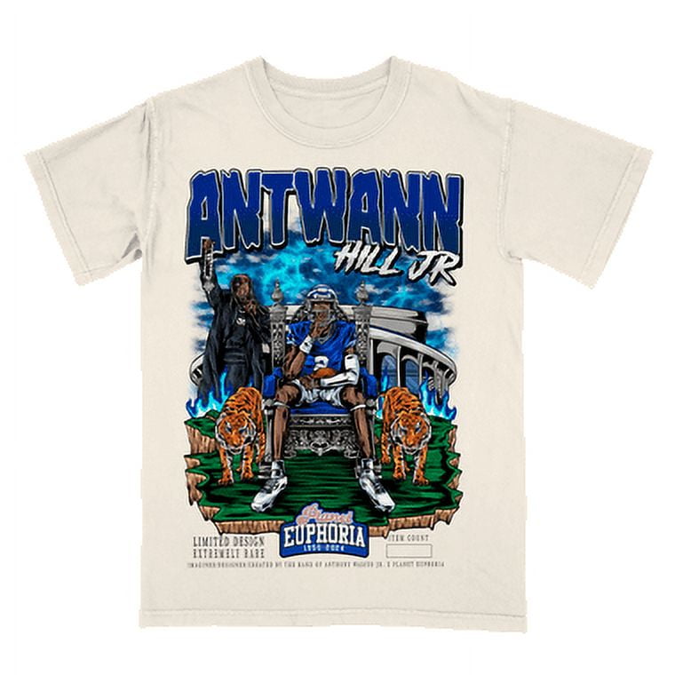 Antwann Hill Jr. Tee NewEraNATees T Shirt Unisex, Color: Sand, Size: L ...