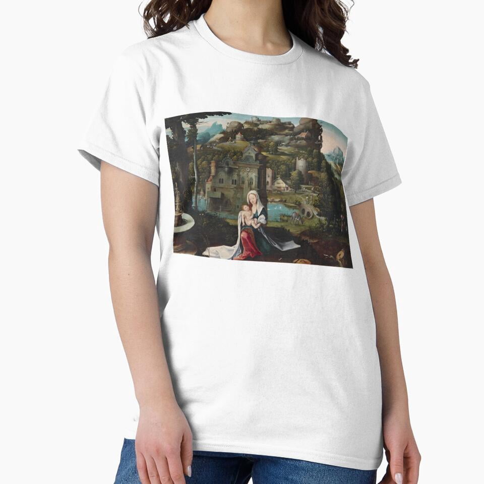 Antwerp Mannerist Flight Into Egypt Renaissance Fine Art Tee T-shirt ...