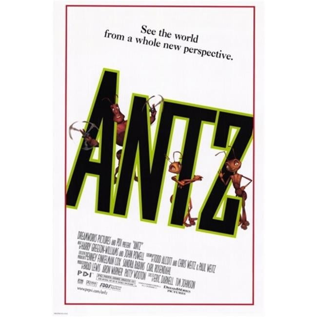 Antz Movie Poster - 11 x 17 in. - Walmart.com