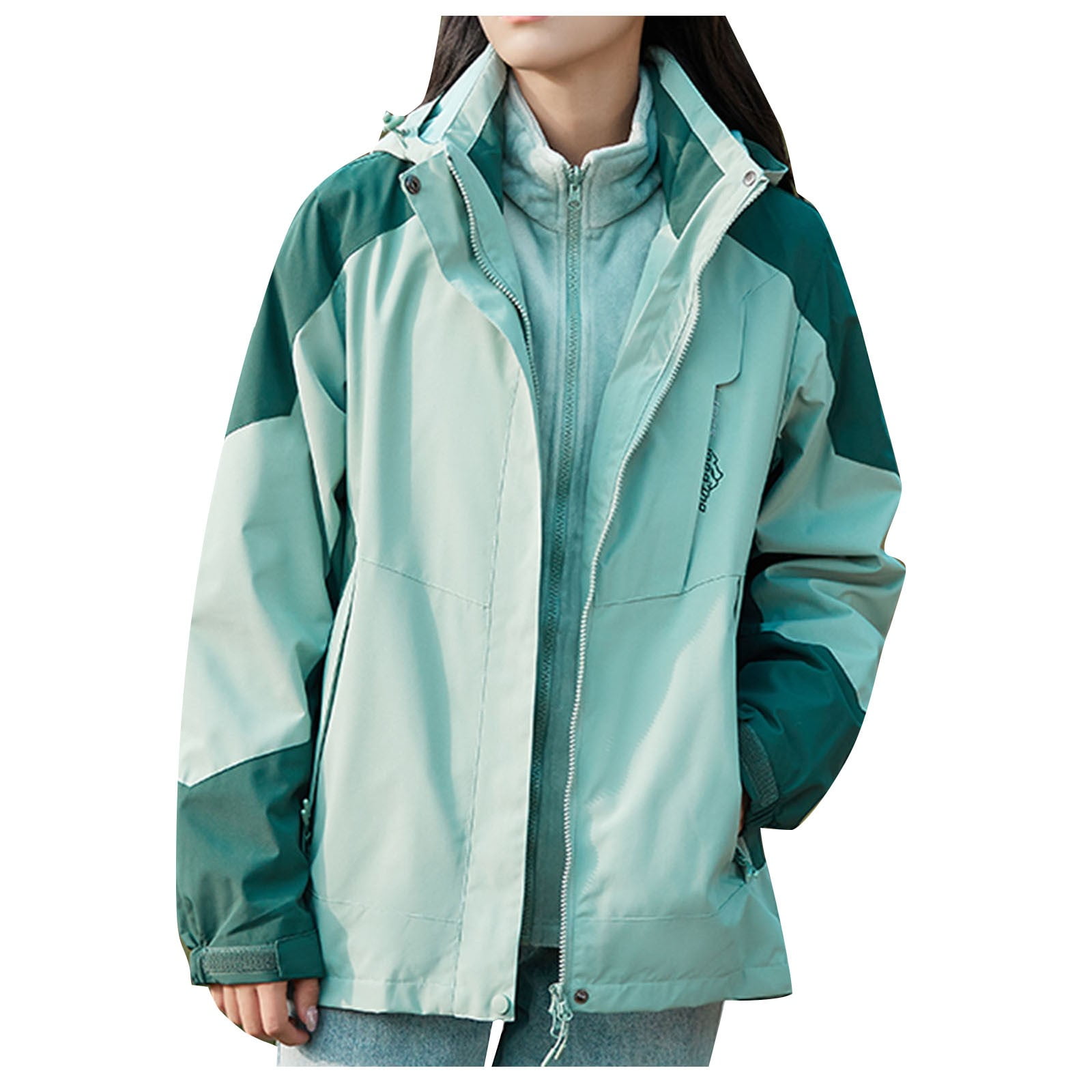 AnuYalue 2025 Coat Clearance Women's Waterproof Rain Jacket with ...