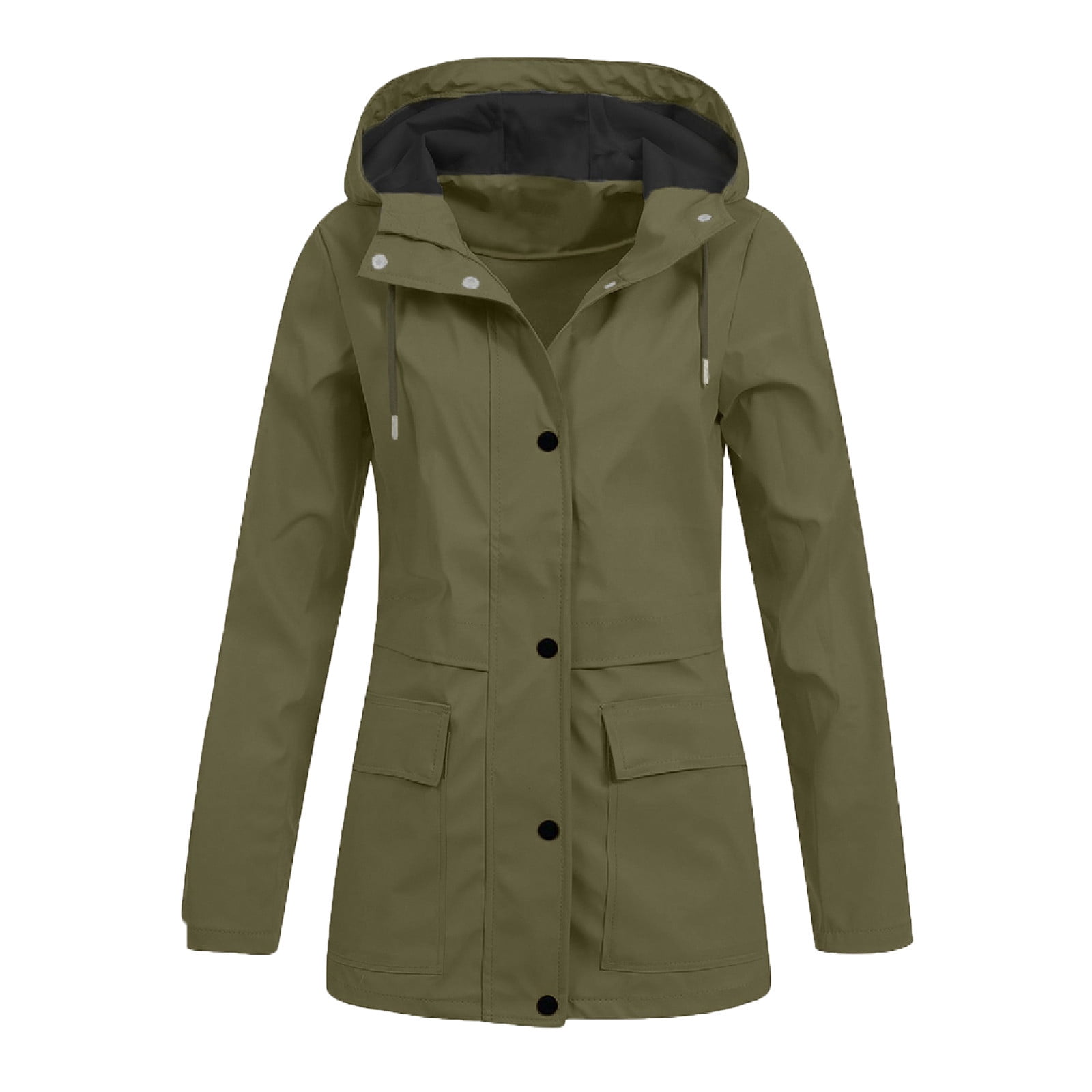 AnuYalue 2025 Coat Clearance Womens Waterproof Rain Jacket with Hood ...