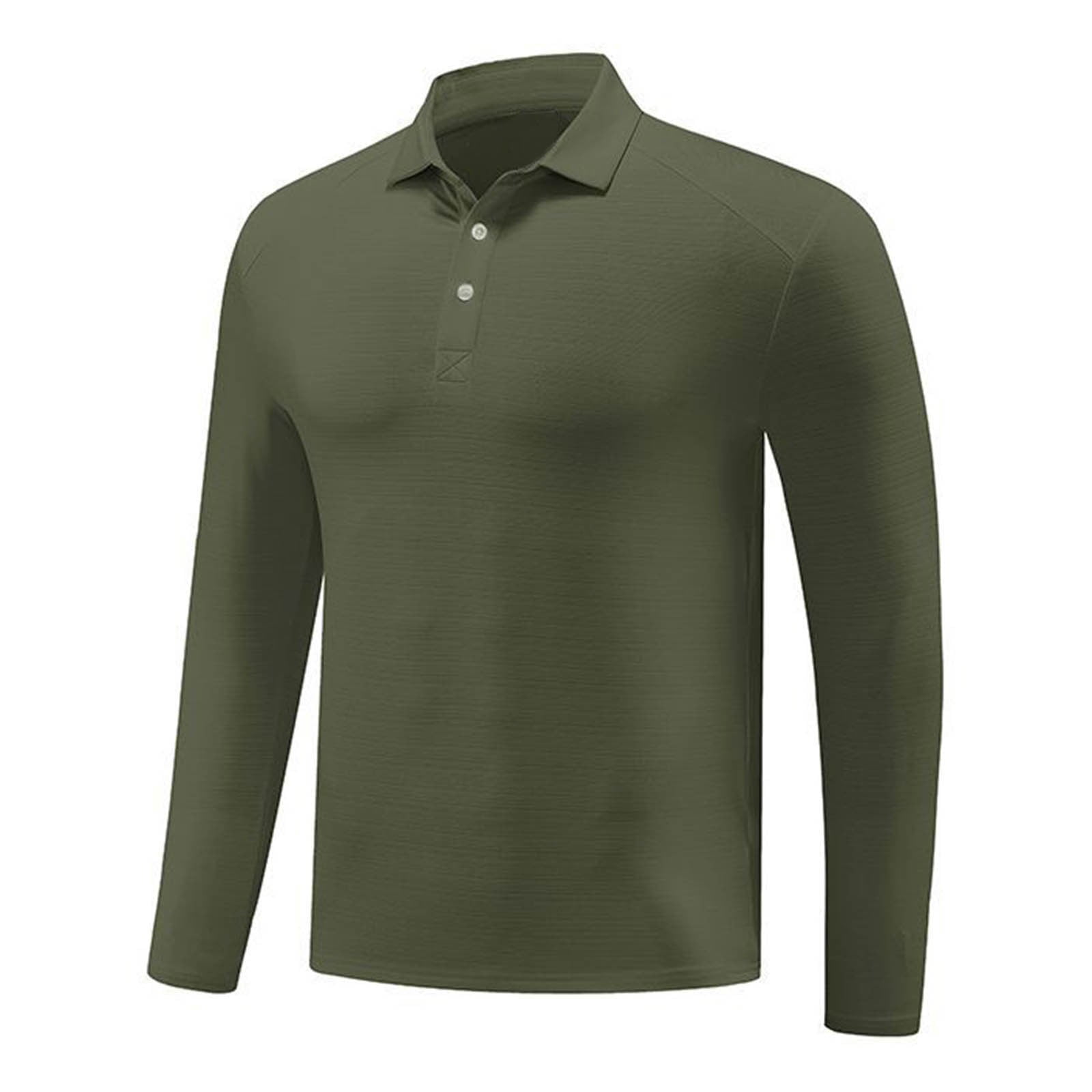 AnuYalue Long Sleeve Shirt for Men Casual Button Up T-Shirts Spring ...
