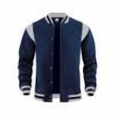 AnuYalue Men's Baseball Jacket Fleece Stand Collar Outerwear Casual ...