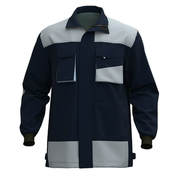 AnuYalue Men's Big and Tall Work Jacket Outdoor Long Sleeve Stand ...