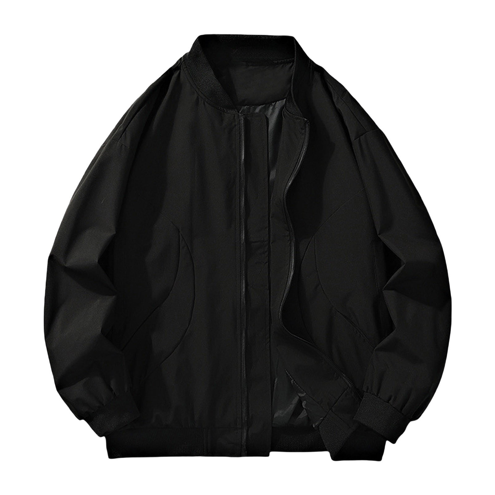 AnuYalue Men's Bomber Jacket Lightweight Fashion Outdoor Windbreaker ...