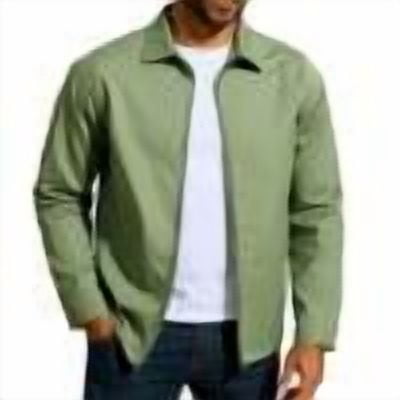 AnuYalue Men's Casual Jacket Lightweight Lapel Golf Outwear Full Zip ...