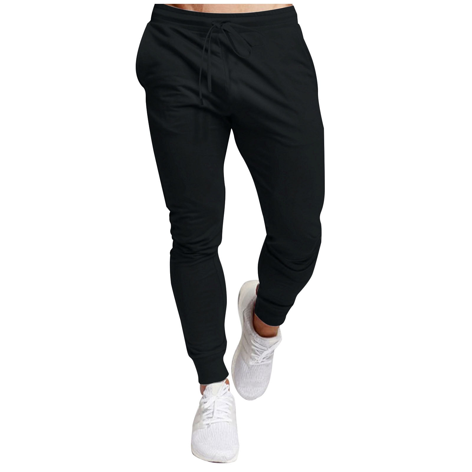 AnuYalue Mens Athletic Sweatpants Casual Workout Gym Joggers Pants for ...
