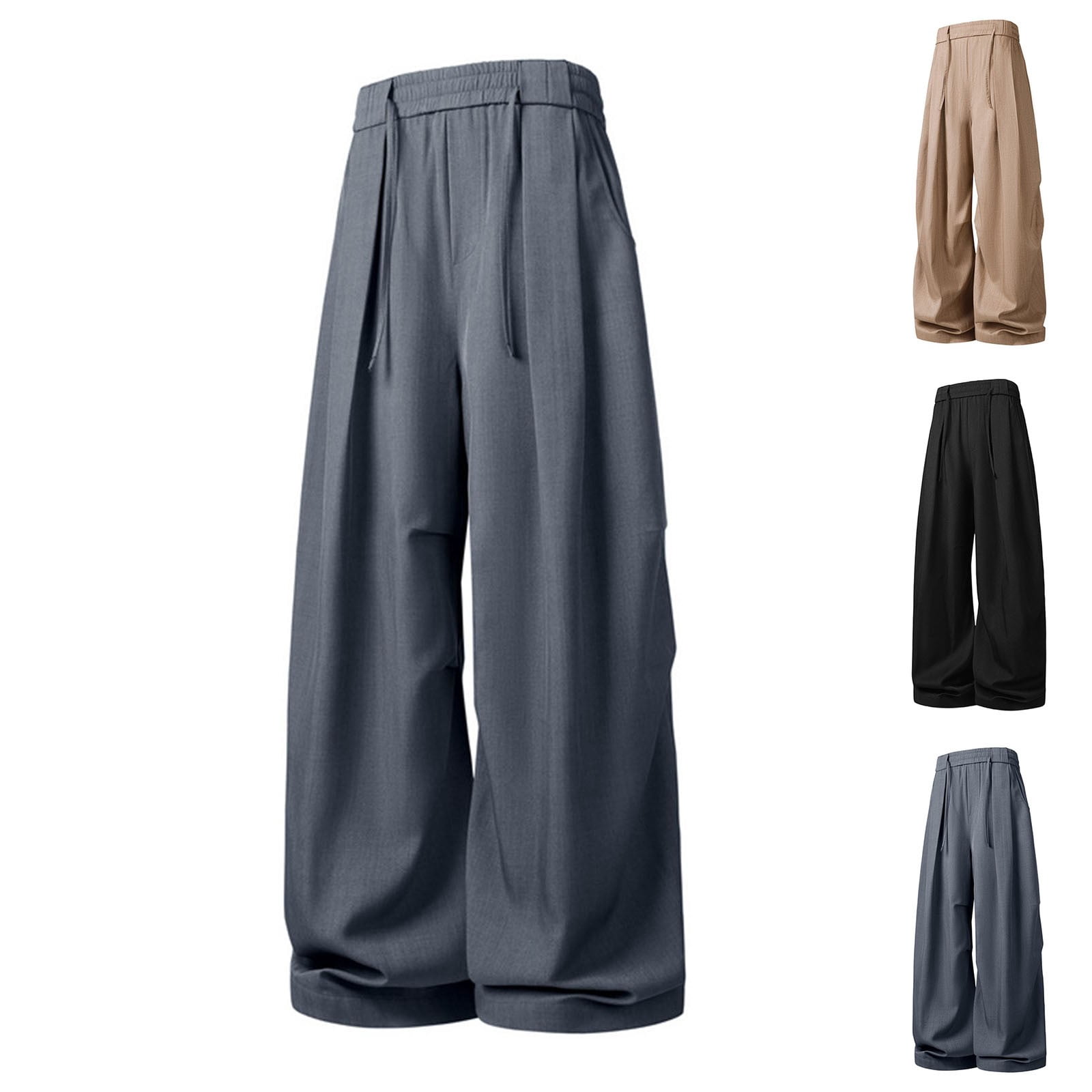 AnuYalue Sweatpants for Men Running Athletic Pants Casual Wide Leg ...