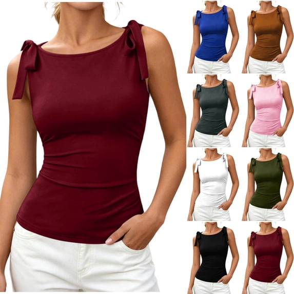 AnuYalue Womens Summer Going Out Tank Tops 2026 Trendy Casual ...