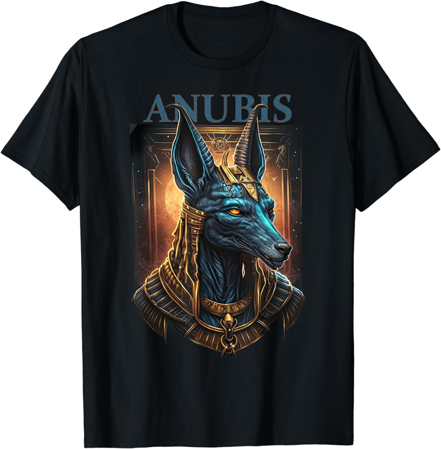 Anubis Ancient Egyptian God Of Dead Egypt Mythology Item T-Shirt ...
