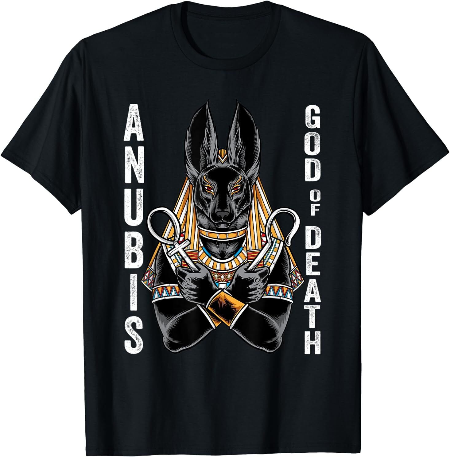 Anubis God Of Death Egyptian T-Shirt Size S-5XL - Walmart.com
